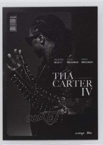2021 Topps X Lil Wayne Tha Carter IV 10th Anniversary Lil Wayne MegaMan ...