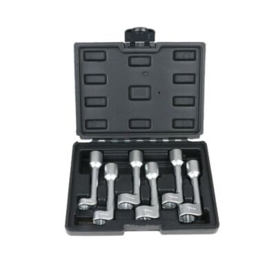L-Type Open Ended Ring Wrench Diesel Injector Line Socket Set 1/2 ...
