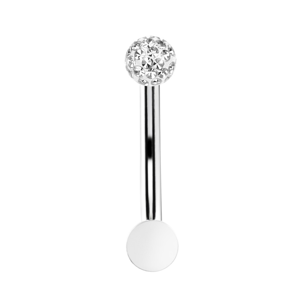 14 Gauge Internally Threaded Christina Piercing Jewelry Surgical Steel ...