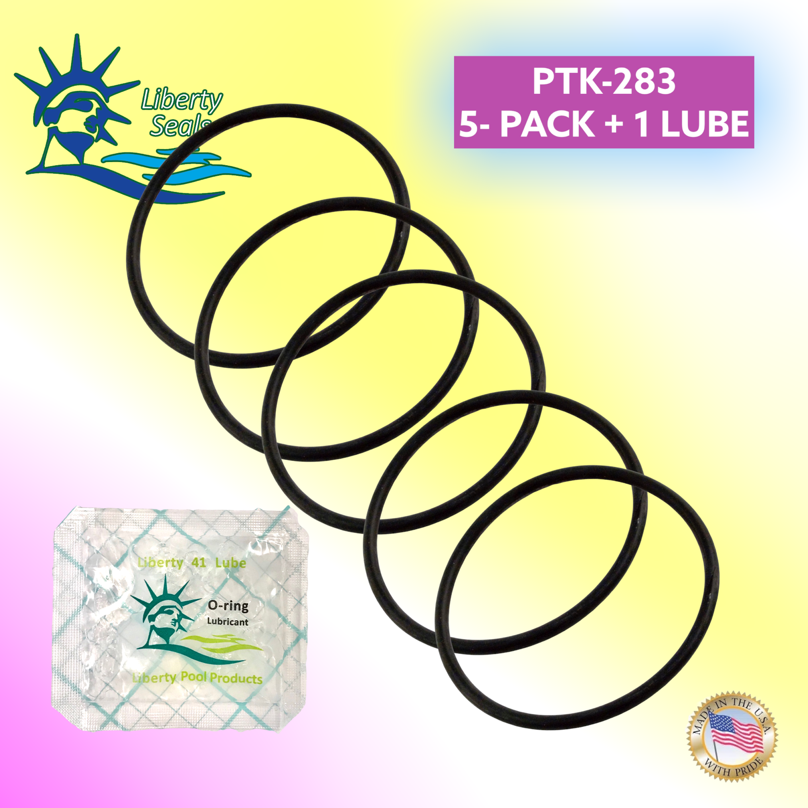 172009 5 Pack + Lube) For Pentair Rainbow MODELS 310, 312, 320 Chlor ...