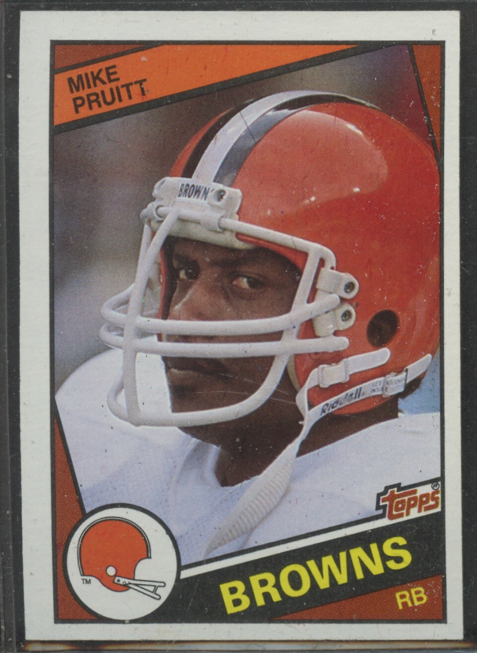 1984 Topps #60 Mike Pruitt Cleveland Browns | eBay