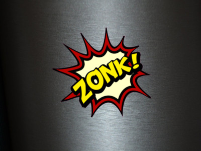 1 x Aufkleber Zonk! Bang Boom Pang Spruch Comic Sticker Tuning Decal ...