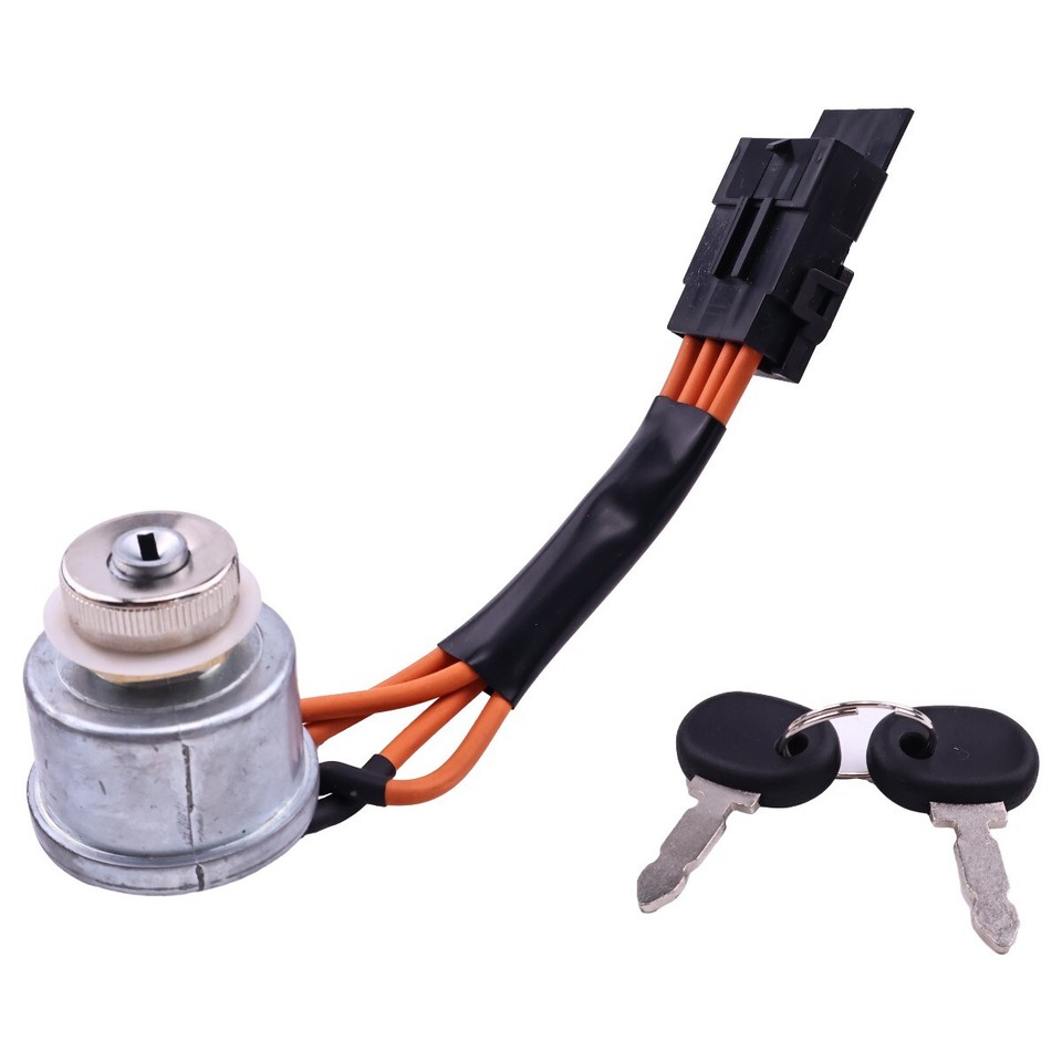 Ignition Key Switch 86569718 for New Holland TC25 TC25D TC29 TC29D TC33 ...