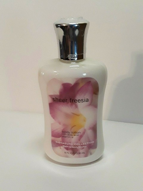 Bath & Body Works Sheer Freesia Lotion 8oz Size for sale online | eBay