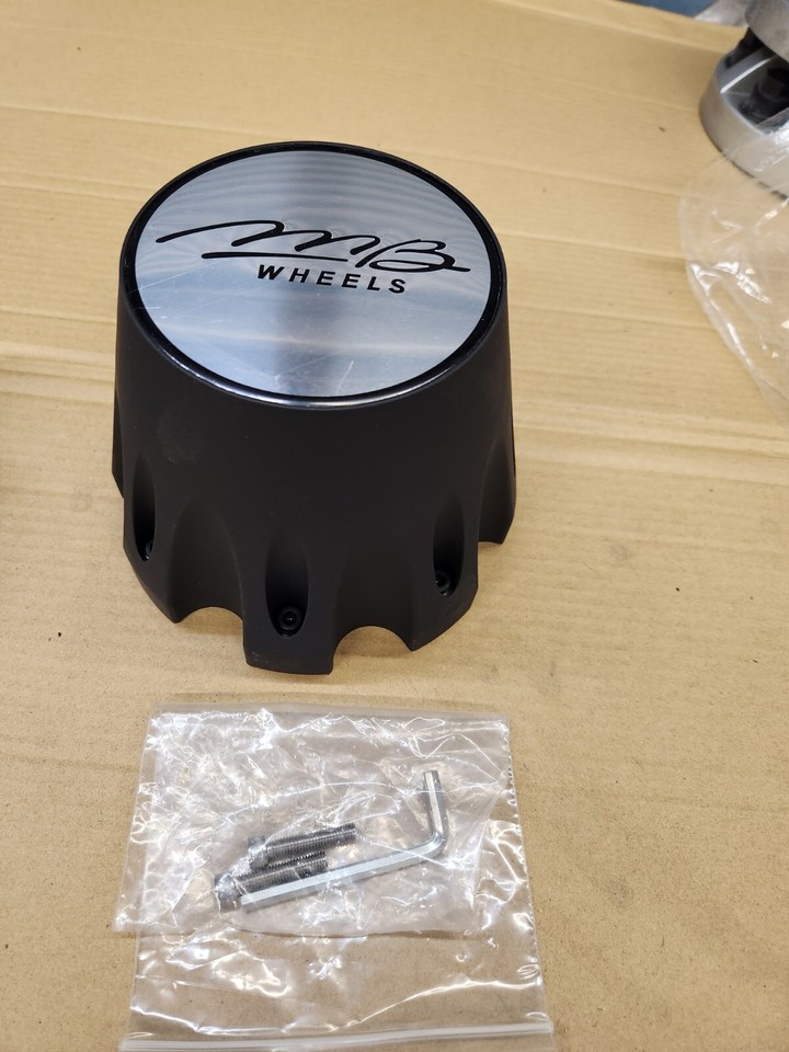MB MOTORING BLACK WHEEL CENTER CAP 8 LUG BC-790SL TALL CENTER CAP | eBay