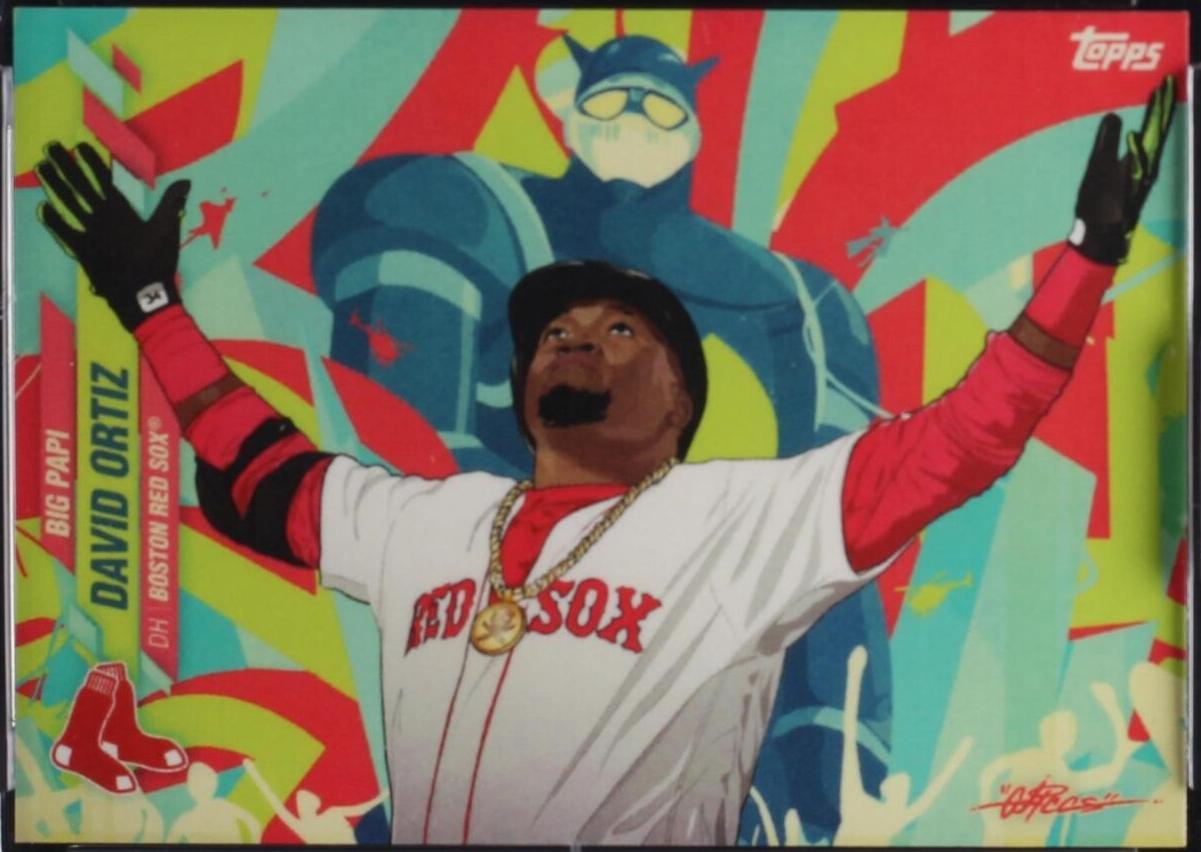 2021 Topps Project 70 - Quiccs David Ortiz #247 2020 Topps Baseball ...