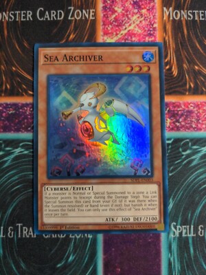 Yu-Gi-Oh! Sea Archiver SDPL-EN003 1st Edition Super Rare NM | eBay