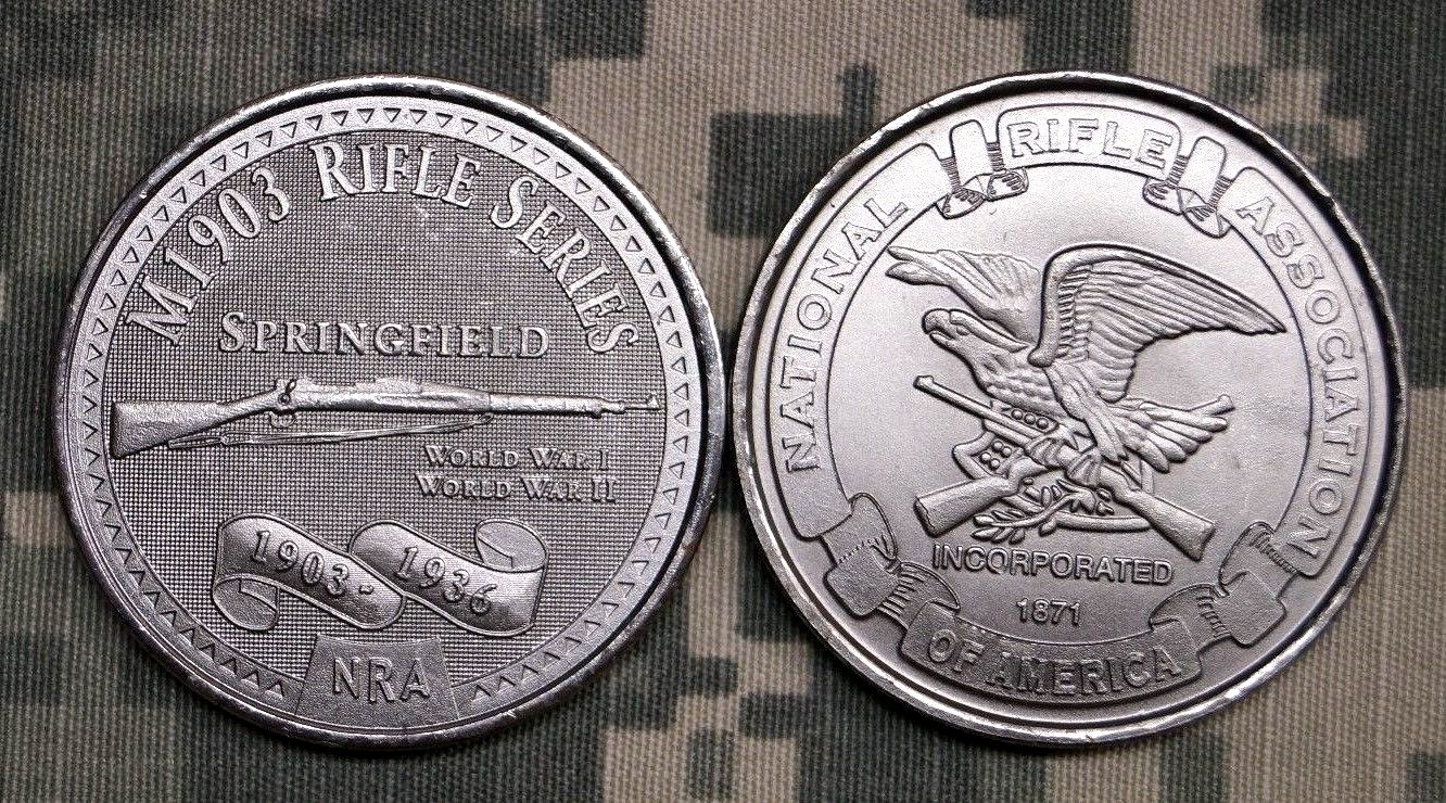 Challenge Coin National Rifle Association NRA M1903 Series Rifle ...