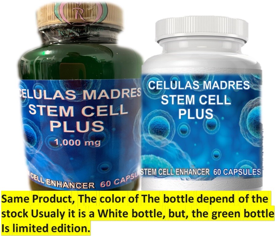 3 NEW STEM CELL ENHANCER,CELULAS MADRES, Regenerador,RGENEX madre cell ...