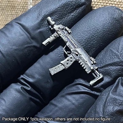 Cool 1/18 Metal Gun Weapon Model Decor For 3.75'' Acid Rain Joytoy ...