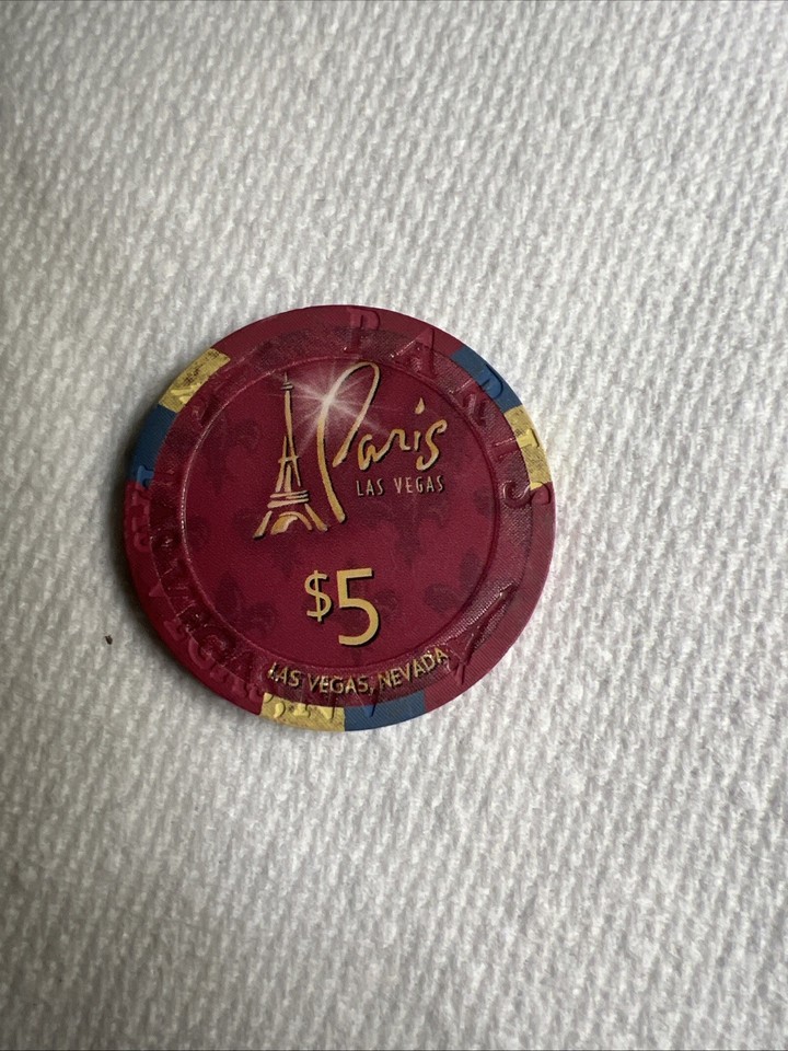 $5 Paris Las Vegas Shoot the Hoop LE Chip 2006 | eBay