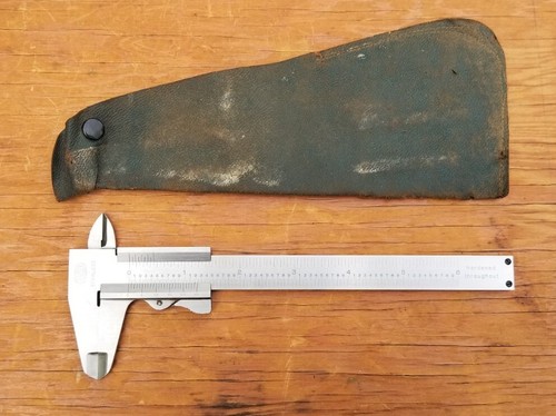 Vintage 6" Mauser Vernier Caliper George Scherr Co. NY with ROUGH ...