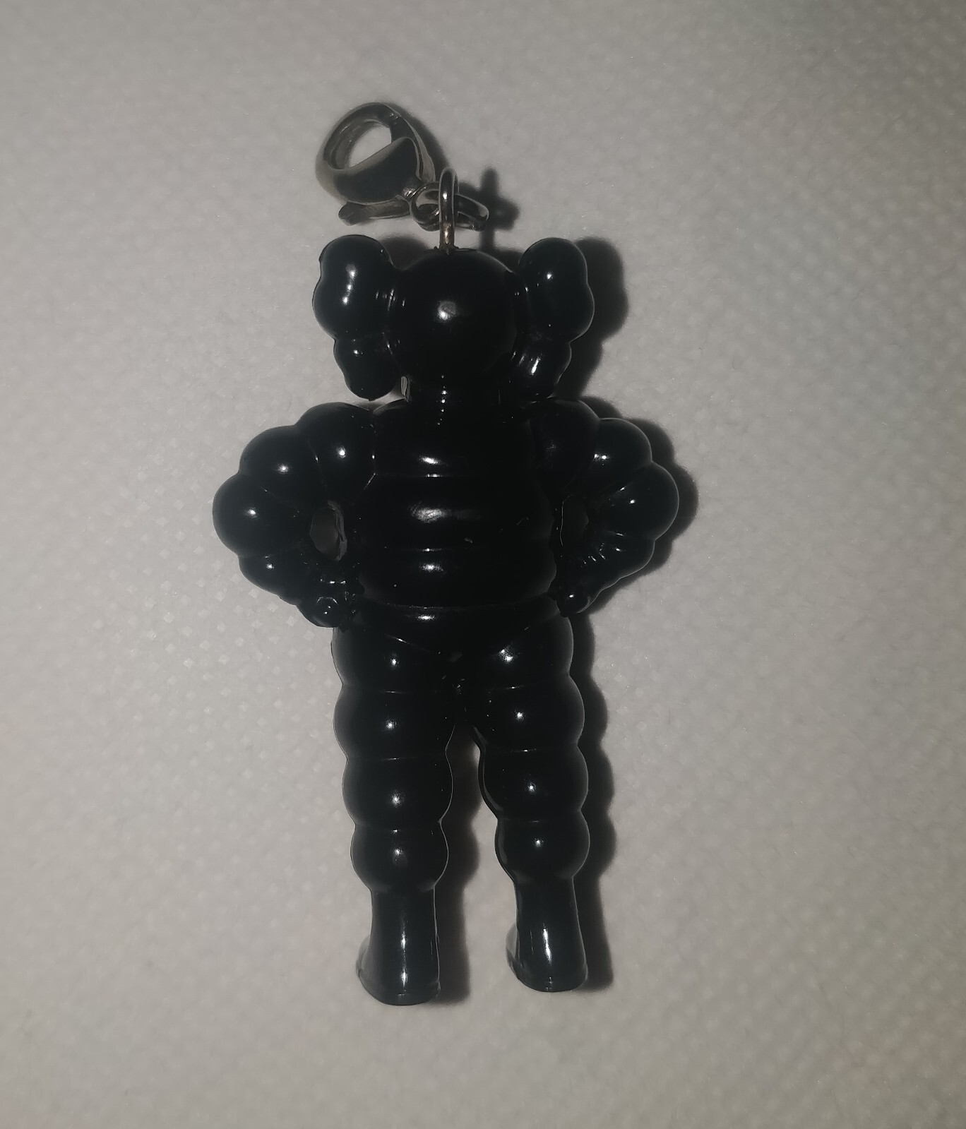 Kaws Keyring Chum Michelin Man Black Zipper Pull | eBay UK