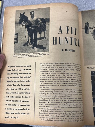 MUSCLE BUILDER bodybuilding fitness magazine/GEORGE EIFERMAN 10-56 | eBay