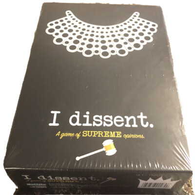 I Dissent Card Game of Supreme Opinions New Sealed Buffalo Games | eBay