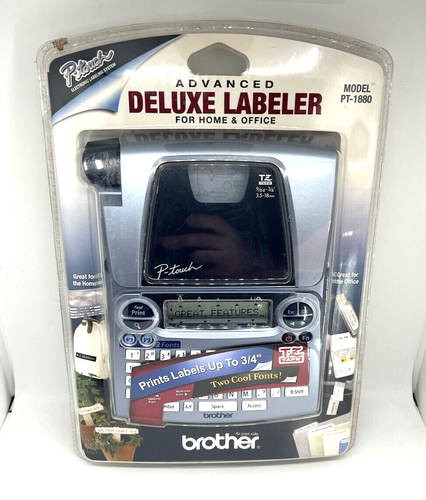 Brother P-Touch PT-1880 Advanced Deluxe Labeler Labeling Maker | eBay