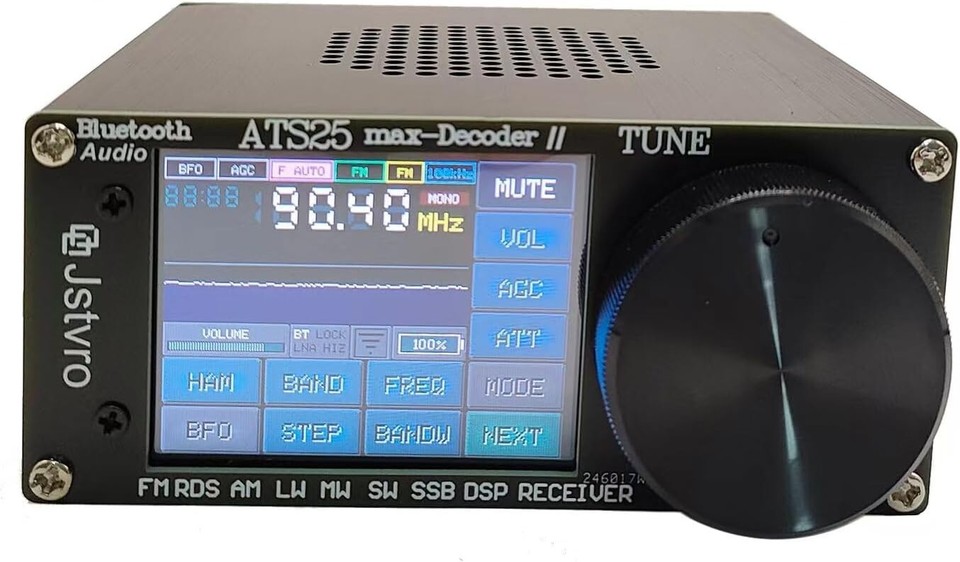 ATS-25max-Decoder2 Si4732 Full-Band Radio Receiver CW RTTY FT4 FT8 LSB SW LNA | eBay