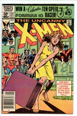 The Uncanny X-MEN #151 Kitty Pryde Chris Claremont Marvel Comics 1981 ...