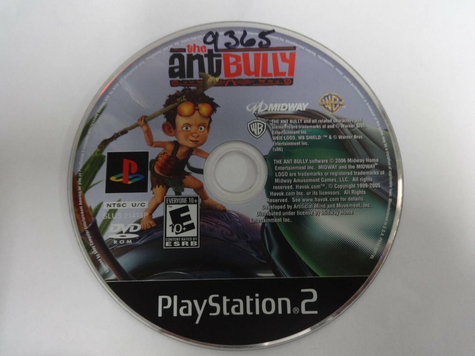The Ant Bully Sony Playstation 2 PS2 Game Disc Only Free Ship | eBay