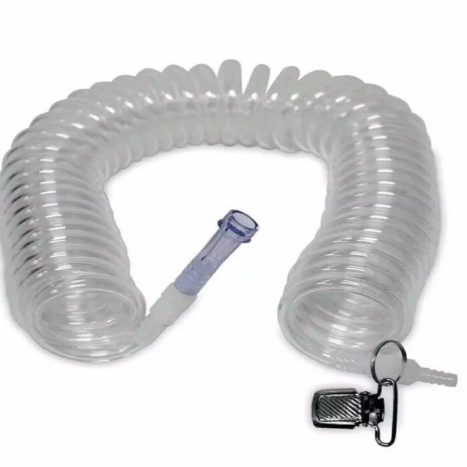 Tidy Tubing Retractable Oxygen Tubing Extends to 15 feet Included: 2 ...