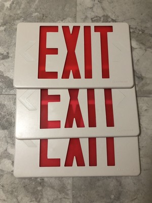Exit Signs - Plastic Exit Sign