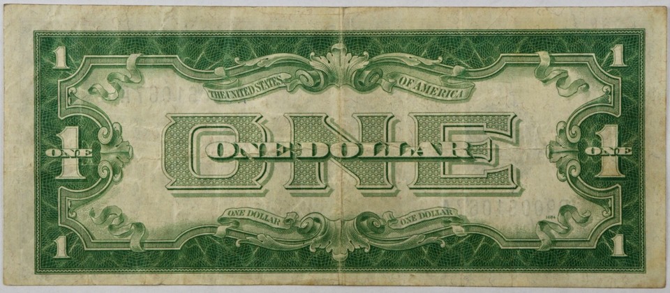 1928-A $1 US Blue Seal Funny Back Silver Certificate Banknote You Grade ...