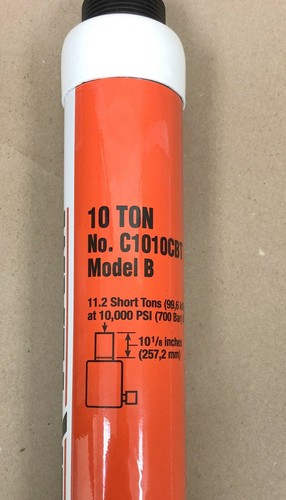C1010CBT SPX Power Team Cylinder 10 Ton Single Acting 10-1/8 Stroke HI ...