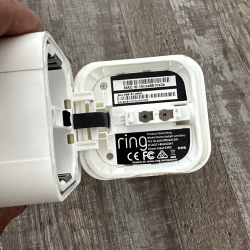 Ring Wireless Outdoor Spotlight Security Camera with Wall/Ceiling Mount ...