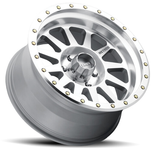 (Set of 4) Method MR304 Double Standard 17x8.5 6x5.5" +0mm Machined ...