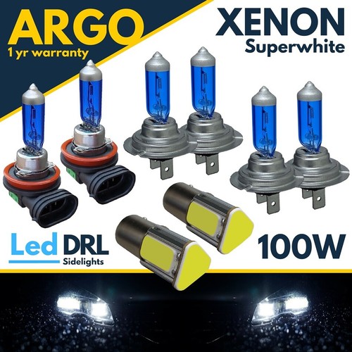 For Seat Leon MK3 Xenon White Headlight Led DRL Fog light Side Light ...