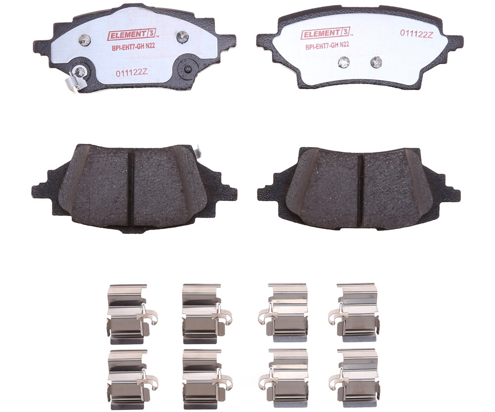 Disc Brake Pad Set-Element3 Hybrid Technology Raybestos fits 19-22 ...