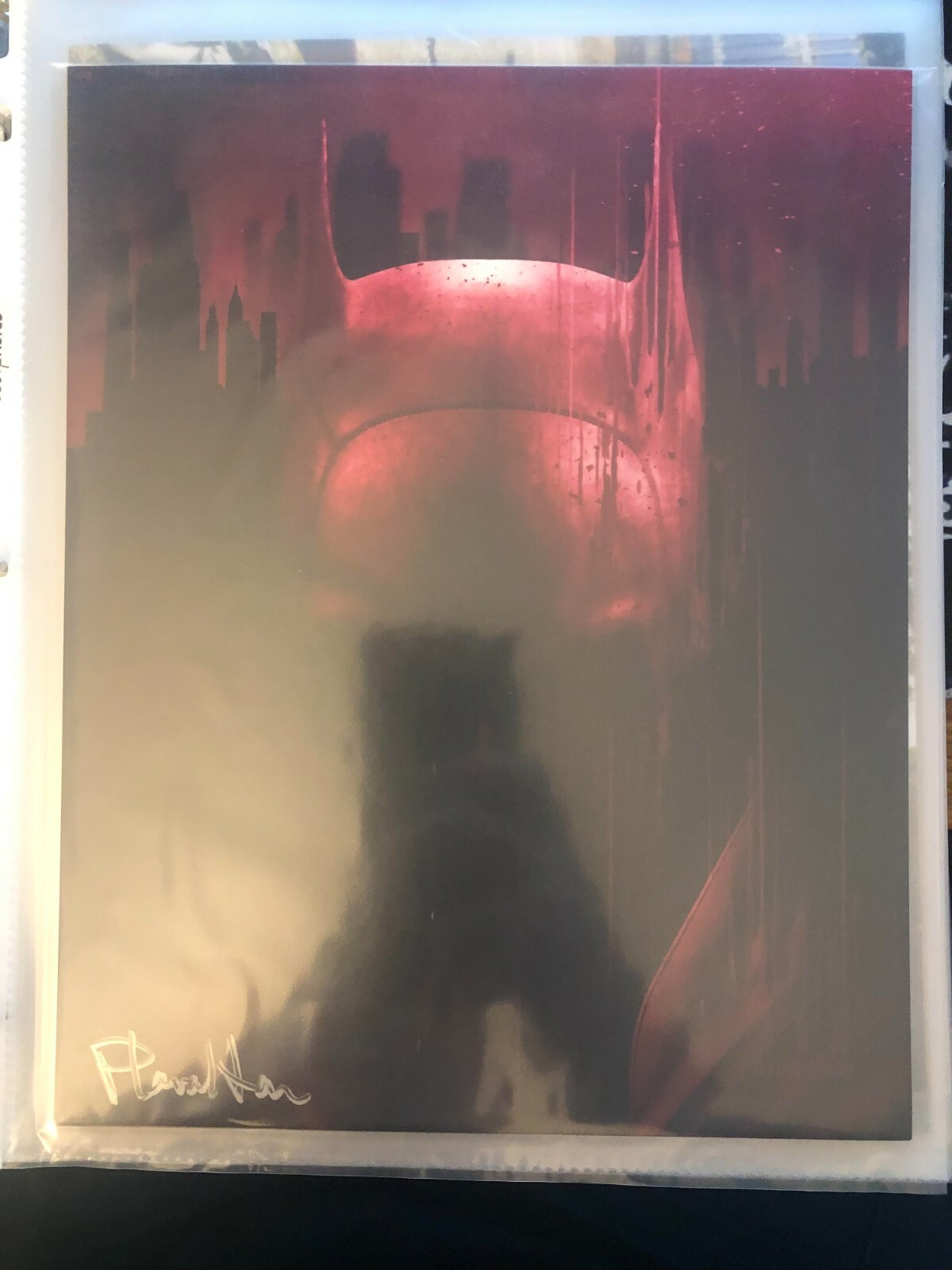 Bam Geek Box February 2022 Art Print Pharaoh Loren "The Batman" 8x10 ...