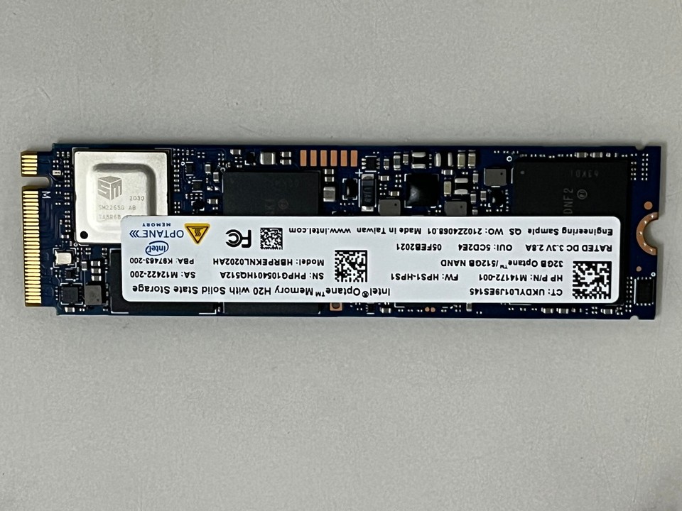 Intel Optane Memory H20 HBRPEKNL0202AH 512GB M.2 2280 NVME SSD 512GB ...
