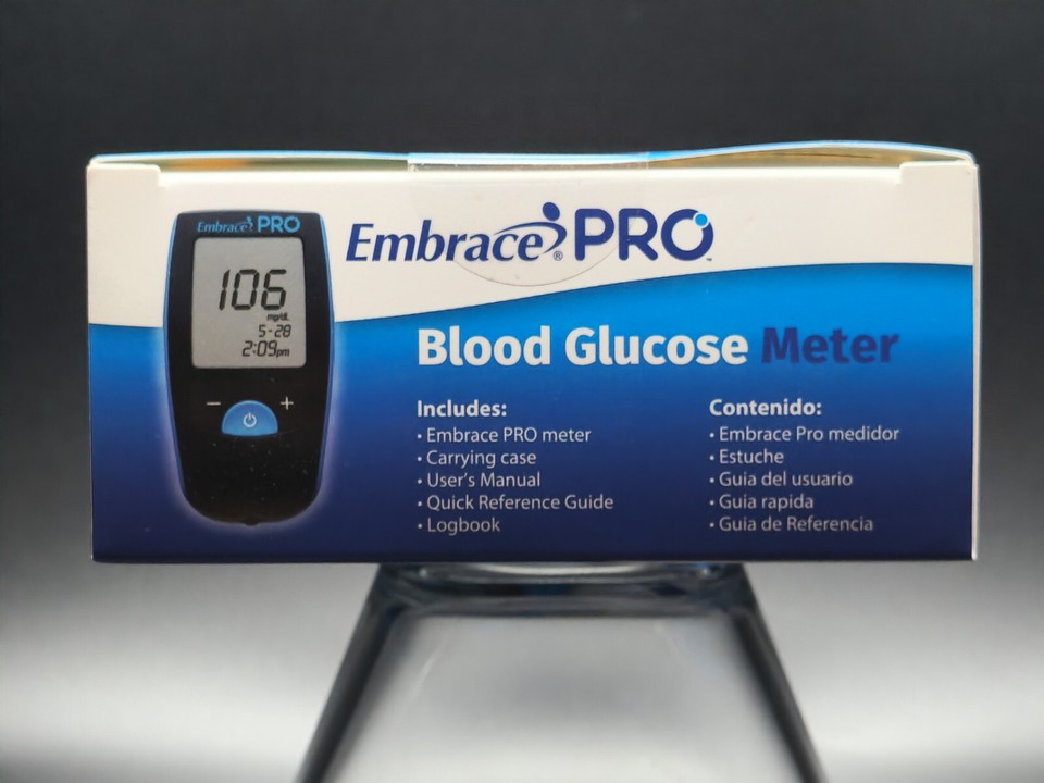 🩸 Embrace Pro Blood Glucose Meter Monitor Premium Select - FREE ...
