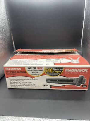 Magnavox TB110MW9 DTV Digital To Analog TV Antenna DTV Converter Box ...