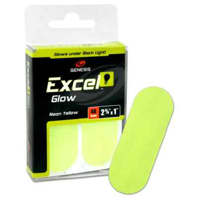 Genesis Bowling Excel Glow Neon Yellow Performance Tape 40 Piece Pack ...