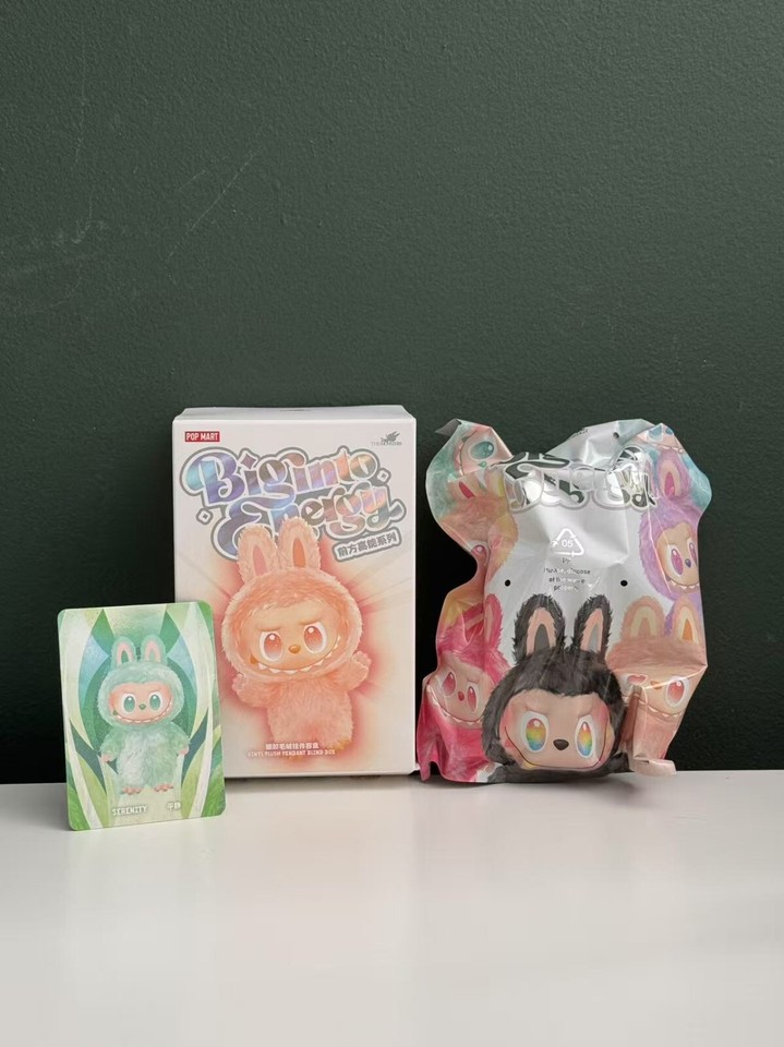 (US SELLER IN HAND) POPMART LABUBU Big into Energy V3 -Vinyl Plush ...