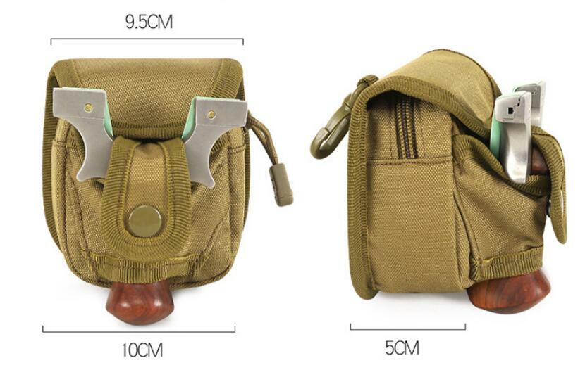 Tactical Catapult Steel Balls Waist Pouch Shoot Slingshot Bag Case ...