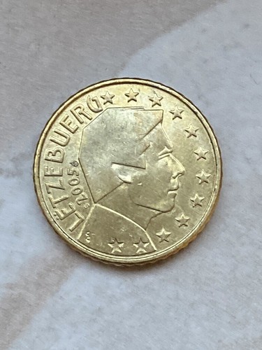 50 Cent Münze 2005 lëtzebuerg | eBay