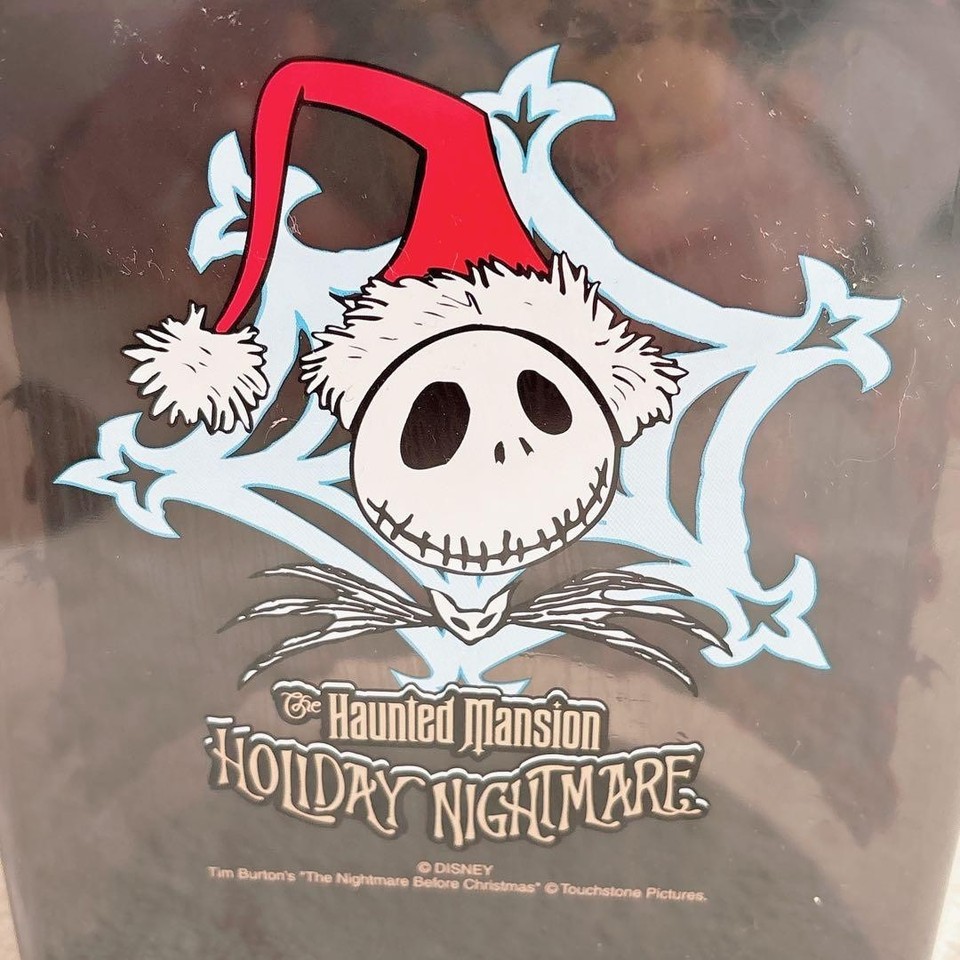 Disney Haunted Mansion Holiday Nightmare Popcorn Bucket | eBay UK