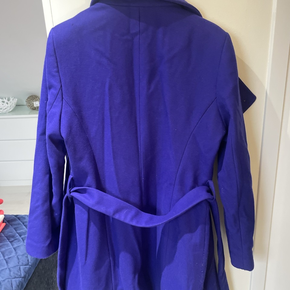 Ladies Wool Ted Baker Coat Size 4 | eBay UK