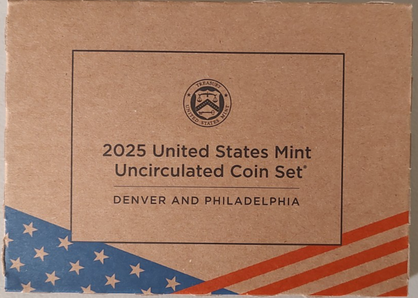 2025 United States Mint Uncirculated Coin Set (P&D) (Unopened) USM Item ...