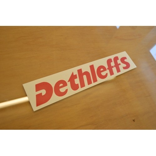 DETHLEFFS - (STYLE 1) - Motorhome Name Sticker Decal Graphic - SINGLE ...
