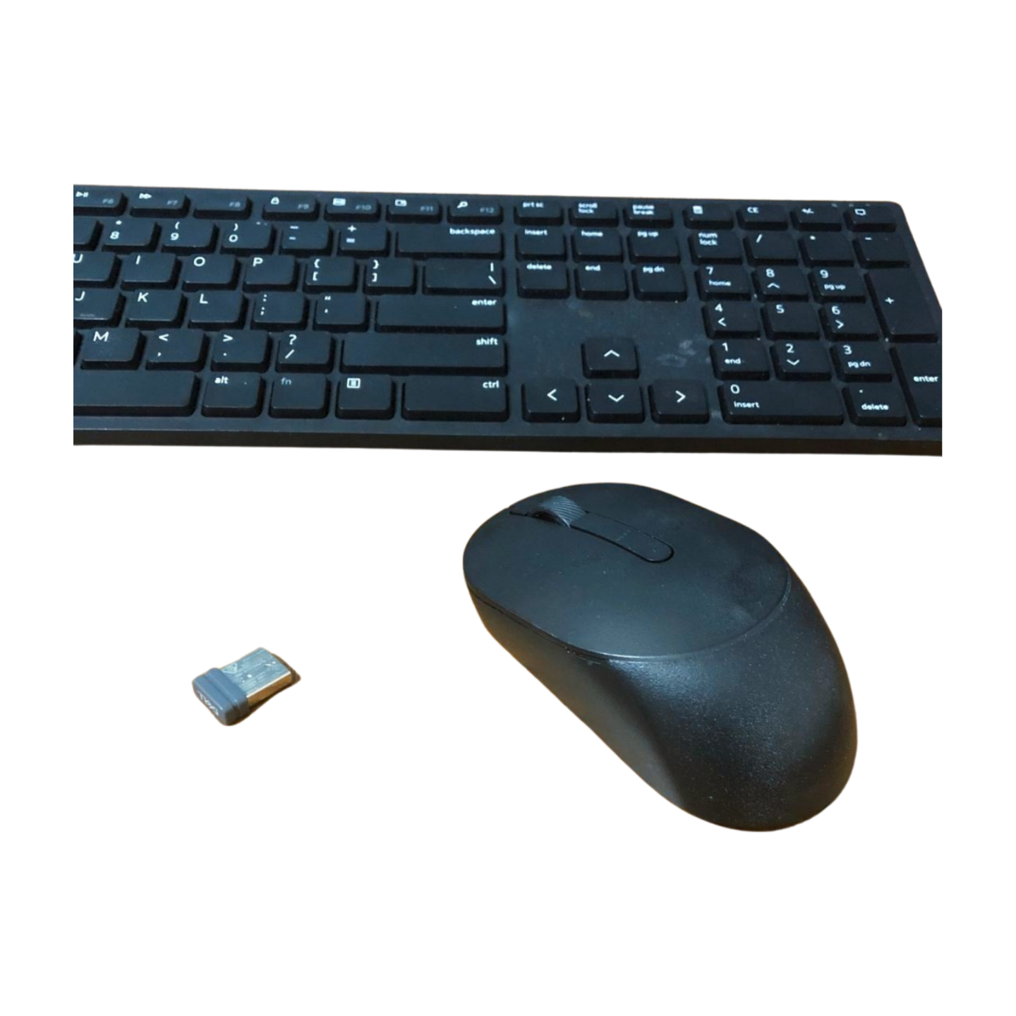 Dell Wireless Keyboard KB3121Wp With Mouse & USB Dongle | eBay
