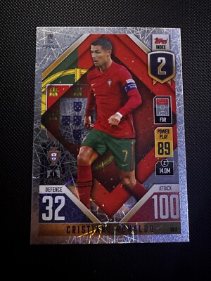 CRISTIANO RONALDO Topps Match Attax 101 Road To UEFA Nations Finals ...