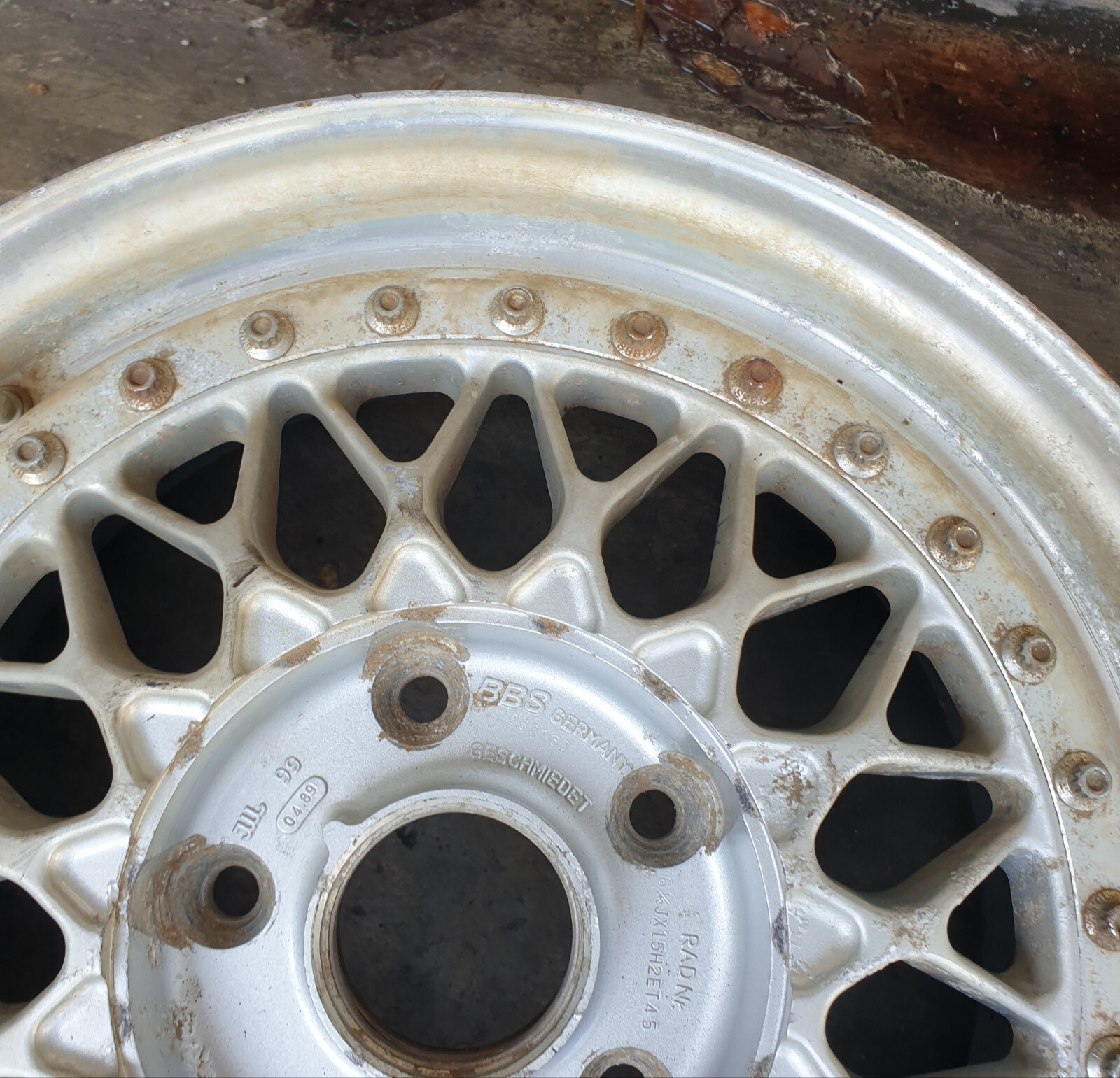 JDM BBS RS Mesh RS224 Racing 15" rims wheels 114.3X5 for dc2 ek9 Z31 ...