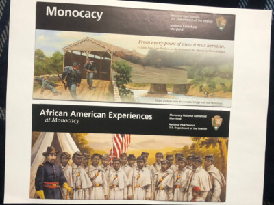 Monocacy National Battlefield Park Unigrid Brochure Map Maryland NEWEST ...
