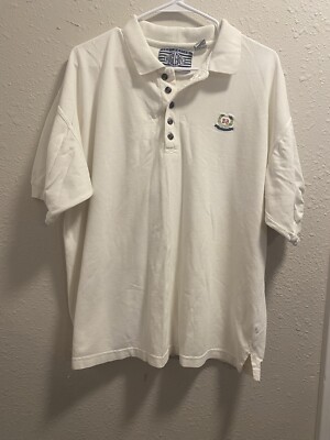 Vintage Bugle Boy Men's Size XL WhitePolo Shirt (tag XL) | eBay