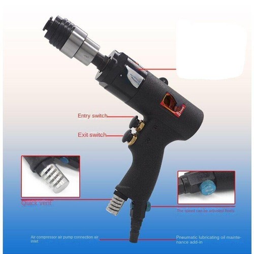 M3-M12 Pneumatic Tapping Machine Portable Thread Tap Drilling Machine ...