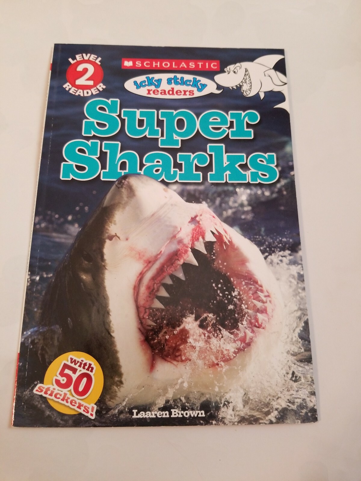 Scholastic Super Sharks Book With Stickers 9780545872317| eBay